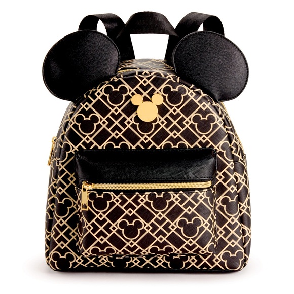 Disney | Bags | Nwt Mickey Mouse Foil Print Mini Backpack | Poshmark